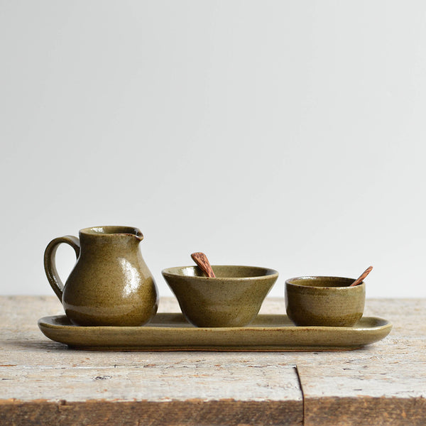 Table Condiment Set, Green - Nom Living – Trade and Care (NOM)