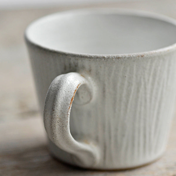 Ceramic Forest Coffee Cup, Snow White - Nom Living – Trade and Care (NOM)